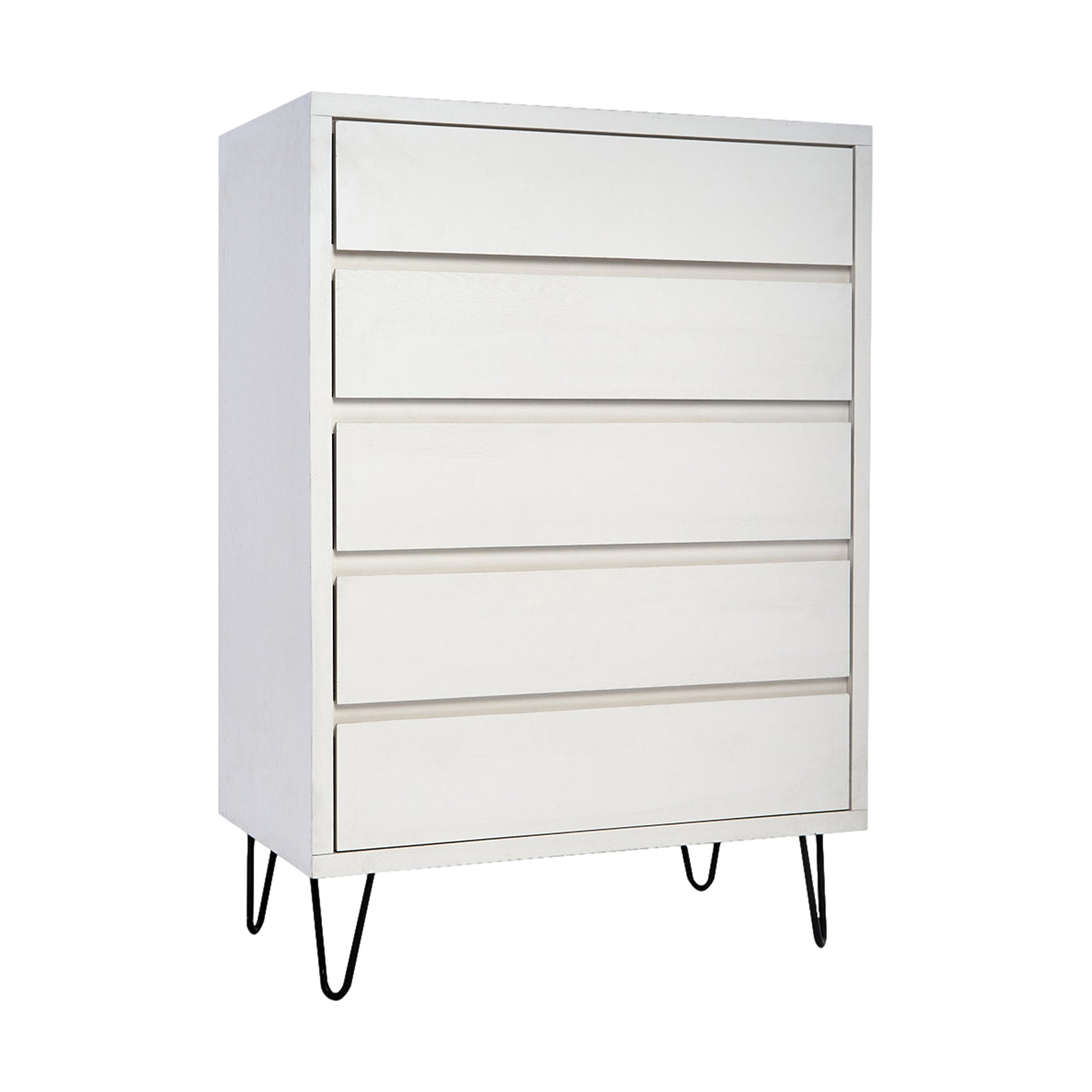 Cajonera 5 Cajones Java Blanco – Kessa Muebles