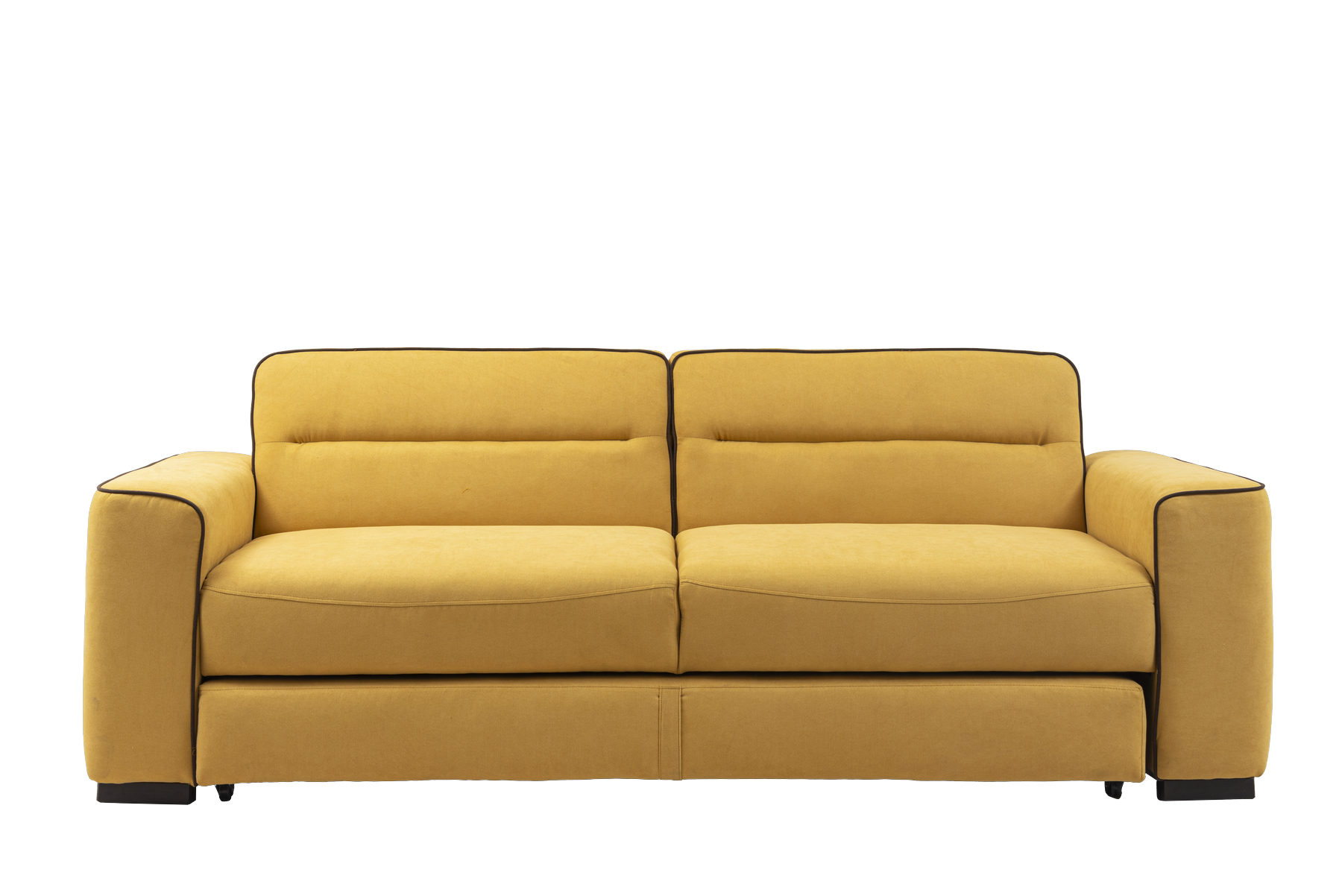 Sofa Cama Rimini Amarillo – Kessa Muebles
