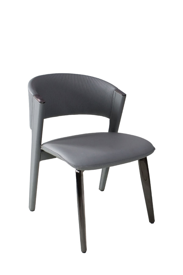 Silla de Comedor Albus Gris – Kessa Muebles
